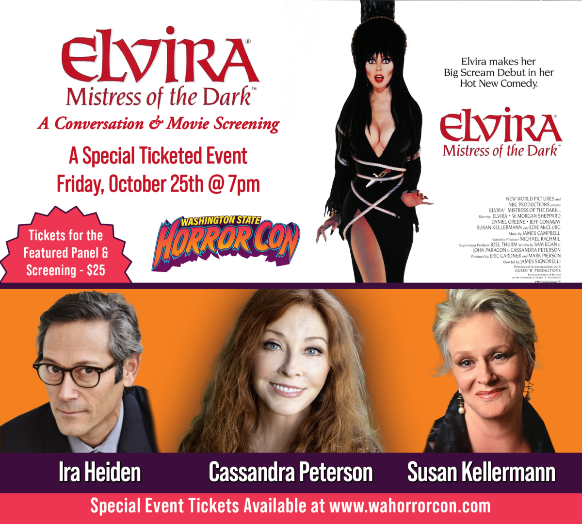 Washington State Horror Con – Presented by Elvira